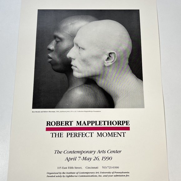 Robert Mapplethorpe | Art | Vintage Robert Mapplethorpe Exhibit Poster ...